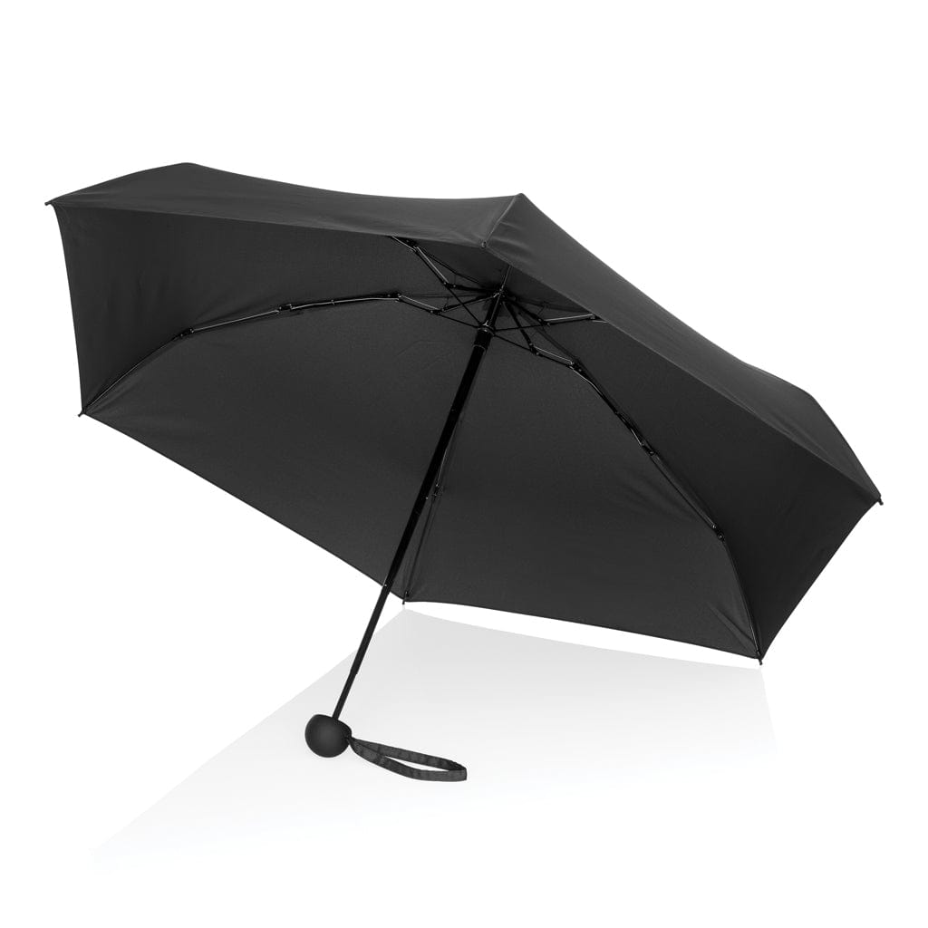 Super mini ombrello 19,5" pongee 190T in rPET Aware™ personalizzato